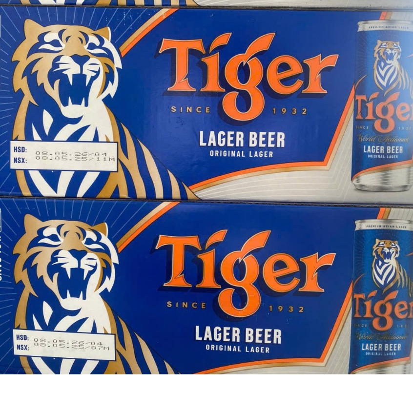Bia Tiger nâu 330ml - 1 Thùng x 24 lon | Shopee Việt Nam