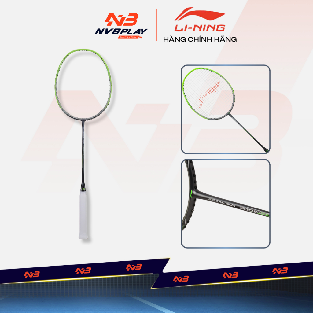 [CHÍNH HÃNG] Vợt cầu lông Lining 3D CALIBAR 300C (Chưa Căng Dây ...