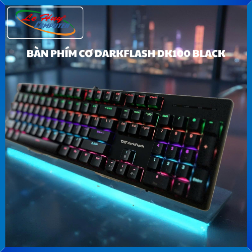 Bàn Phím Máy Tính Cơ DARKFLASH DK100 Black - Hàng Chính Hãng | Shopee Việt Nam