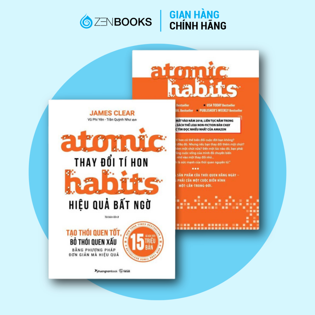 Sách - Atomic Habits - Thay Đổi Tí Hon, Hiệu Quả Bất Ngờ - James Clear ...
