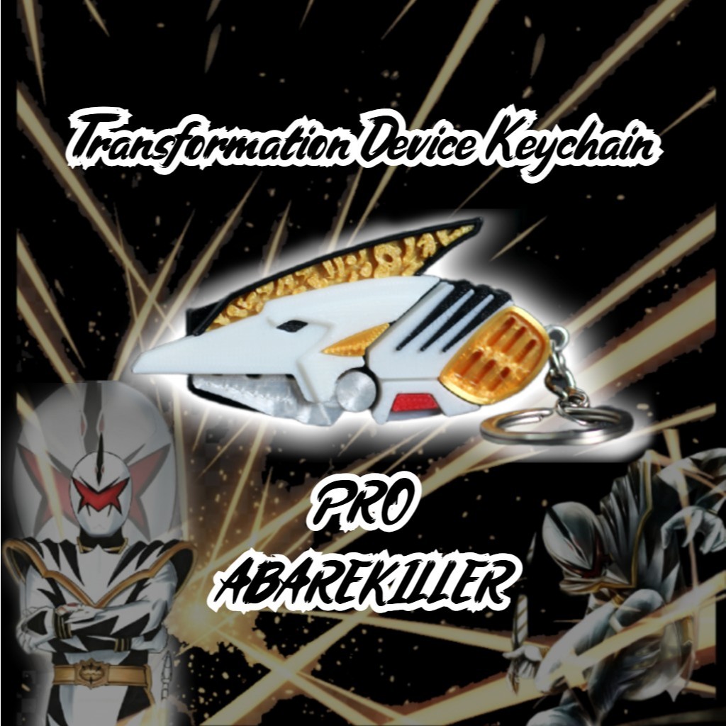 Transformation Device Keychain - Móc khóa siêu nhân Abaranger ...