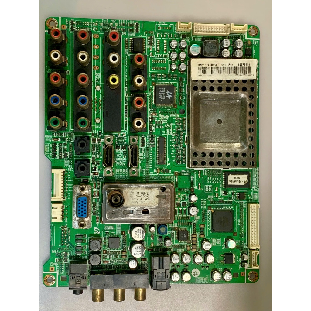 Bo main boar mạch linh kiện tivi tv Samsung LA32R71B 32R71B nguồn, xử ...