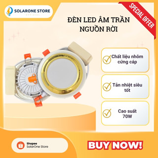 Đèn LED Âm Trần Nguồn Rời CTMLights 7W - Chống chói khoét lỗ 90mm ...