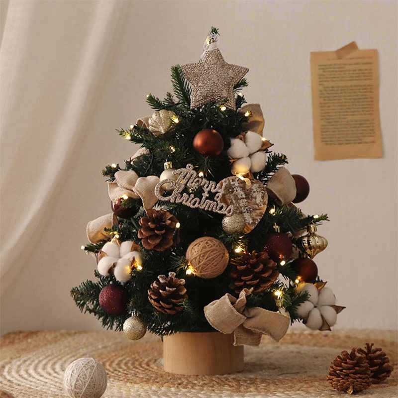 Cây thông mini 45cm - đa dạng mẫu mã, cây thông noel mini nhiều màu ...