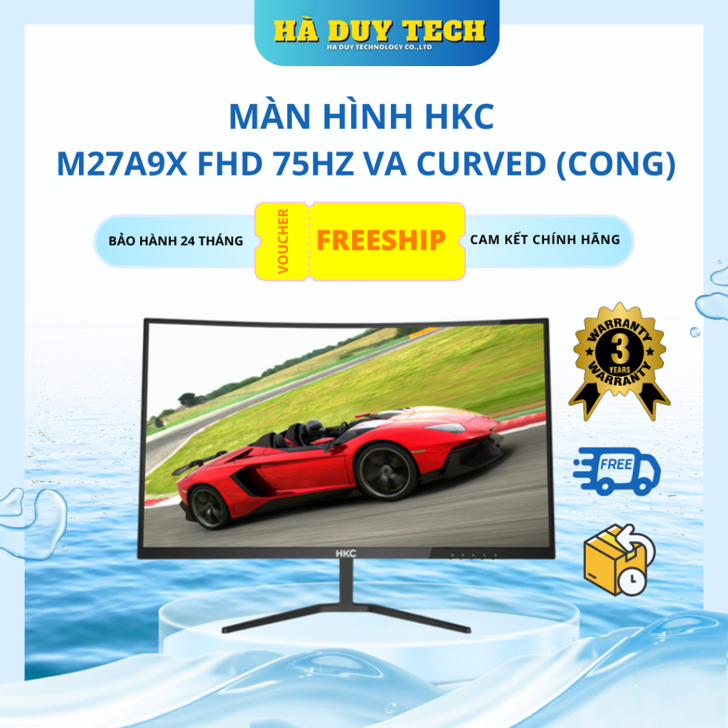 Màn Hình HKC M27A9X FHD 75Hz VA Curved (Cong) - Hàng Chính Hãng - Bảo ...