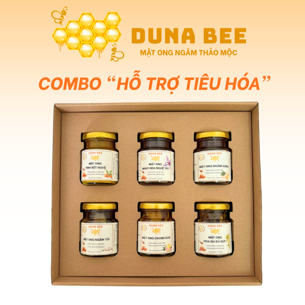 Combo Hỗ Trợ Tiêu Hoá | Duna Bee – Mật ong ngâm Thảo Mộc - Mật ong ...