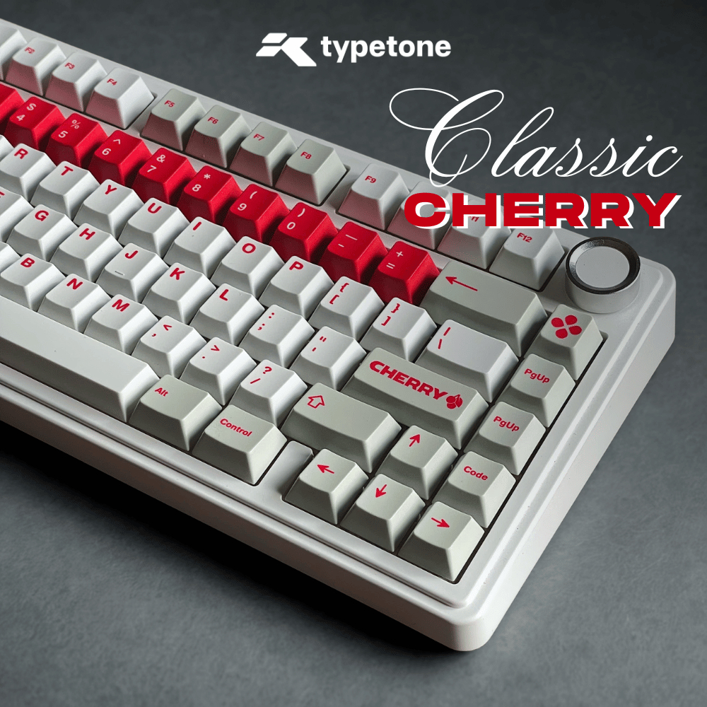 Classic Cherry | Keycap PBT Dye-Sub | Keycap Bàn Phím Cơ Tinh Hoa Cổ ...