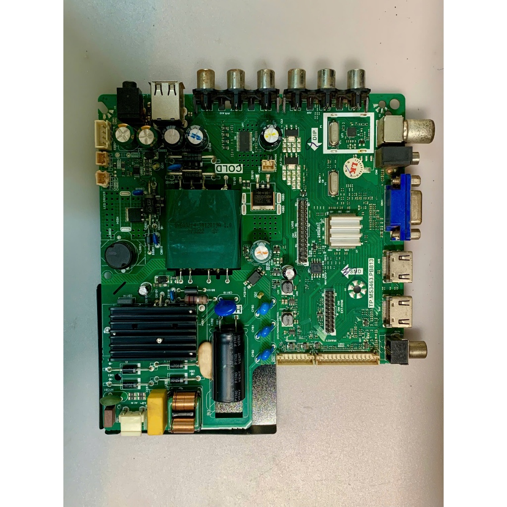 Bo main boar mạch linh kiện tivi tv Nanomax 32S200T2 nguồn xử lý chung ...