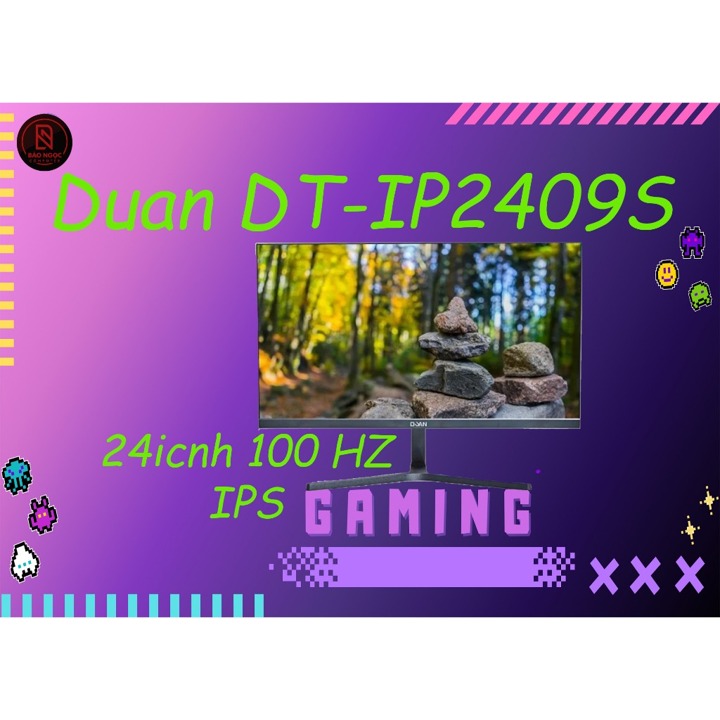 Màn Hình Gaming DUAN DT-IP2409S | 24 Inch | IPS | FHD | 100Hz | 1ms | HDMI Bảo Hành 24 Tháng ...