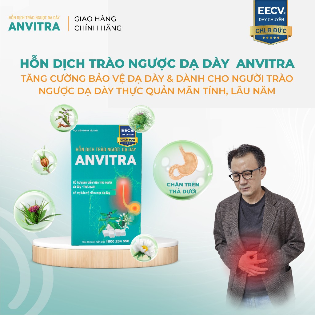 Hỗn Dịch Trào Ngược Dạ Dày Anvitra - Dành Cho Người Trào Ngược & Viêm ...