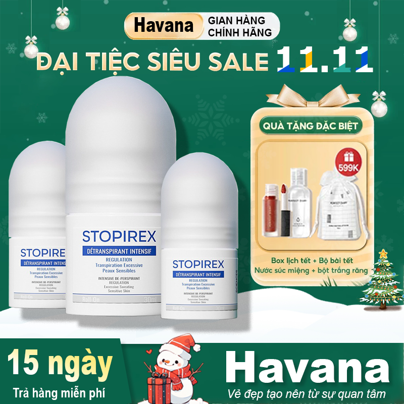 Lăn khử mùi & Ngăn tiết mồ hôi Chuyên sâu STOPIREX DETRANSPIRANT ...