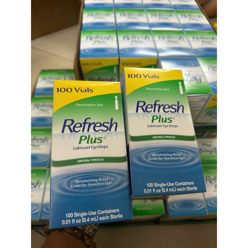 REFRESH PLUS ® Lubricant Eye Drops bôi trơn và dưỡng ẩm ngay lập tức ...