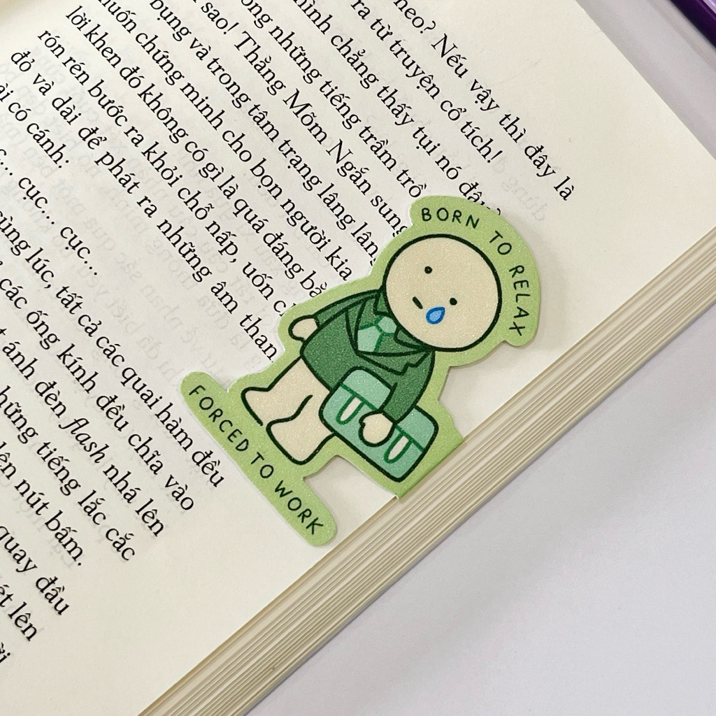 Kẹp sách nam châm SMISKI HIPPER | Custom Handmade Magnet Bookmark | Dễ ...