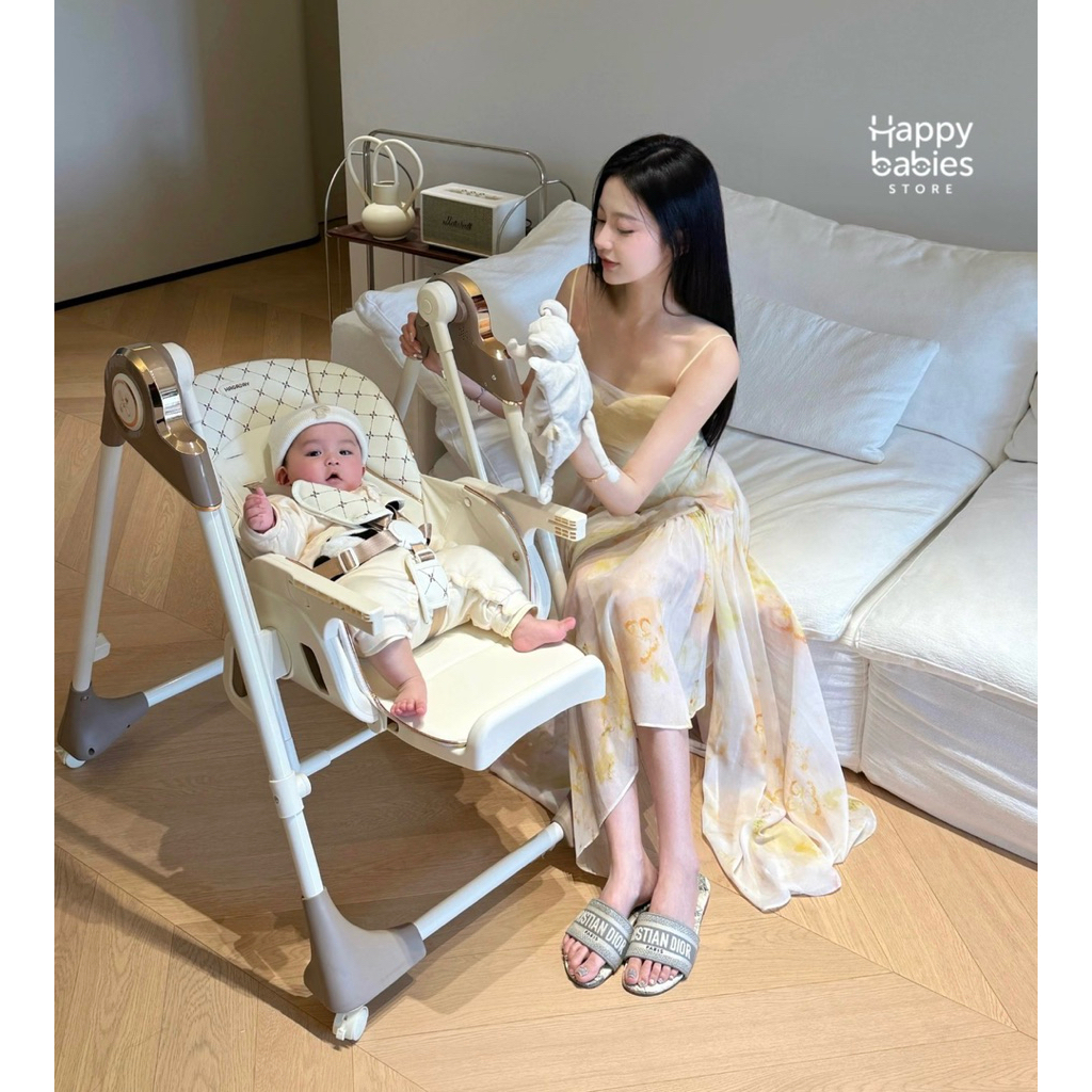 Ghế ăn dặm, Ghế ru ngủ đa năng chính hãng Hagaday cao cấp / Hagaday ...