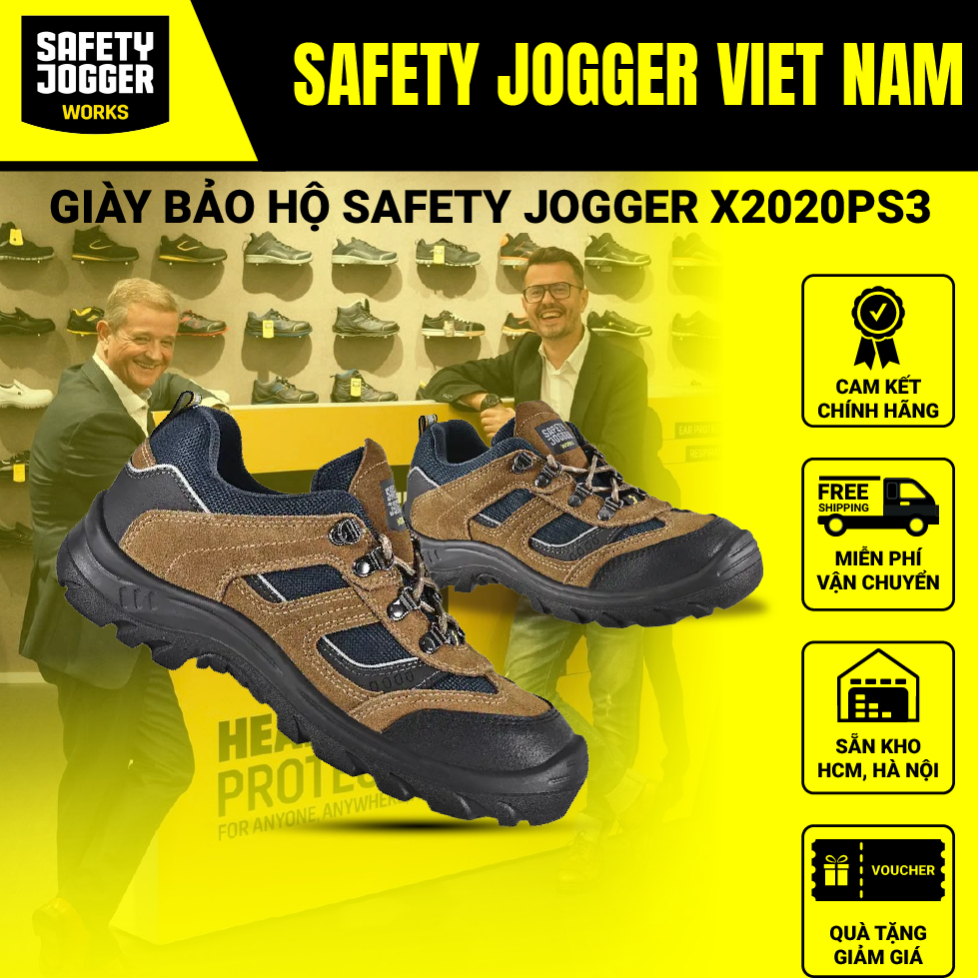 [CHÍNH HÃNG] Giày Bảo Hộ Safety Jogger X2020P S3 SRC Chống Trơn Trượt ...