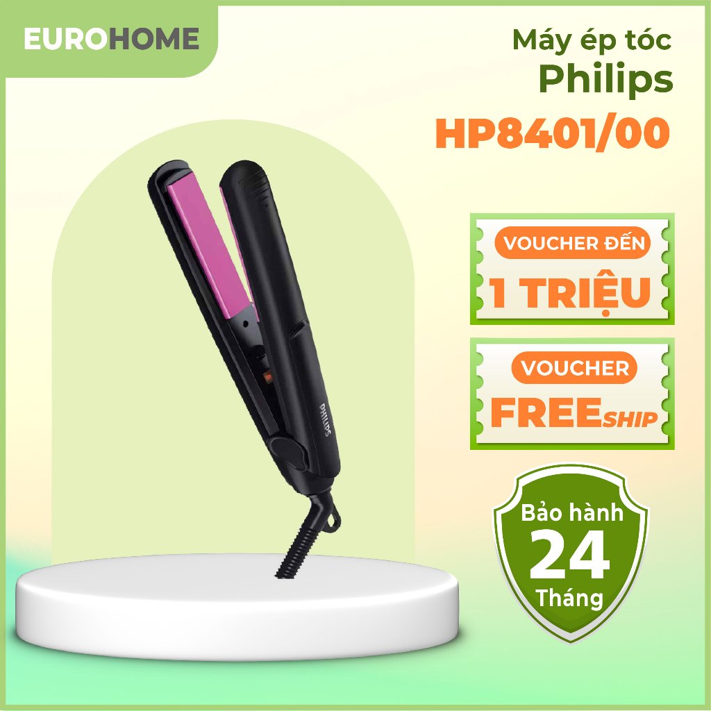 [HỎA TỐC HN -HCM]Máy Ép Tóc PHILIPS HP8401/00, Nhiệt Độ Lên Đến 210 Độ ...
