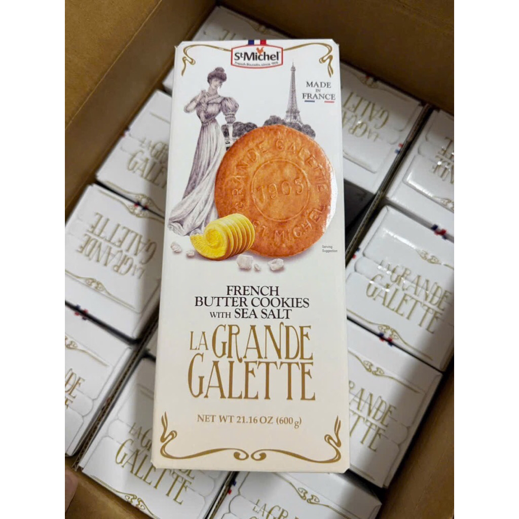 BÁNH QUY BƠ LA GRANDE GALETTE FRENCH BUTTER COOKIES 600G CỦA PHÁP ...