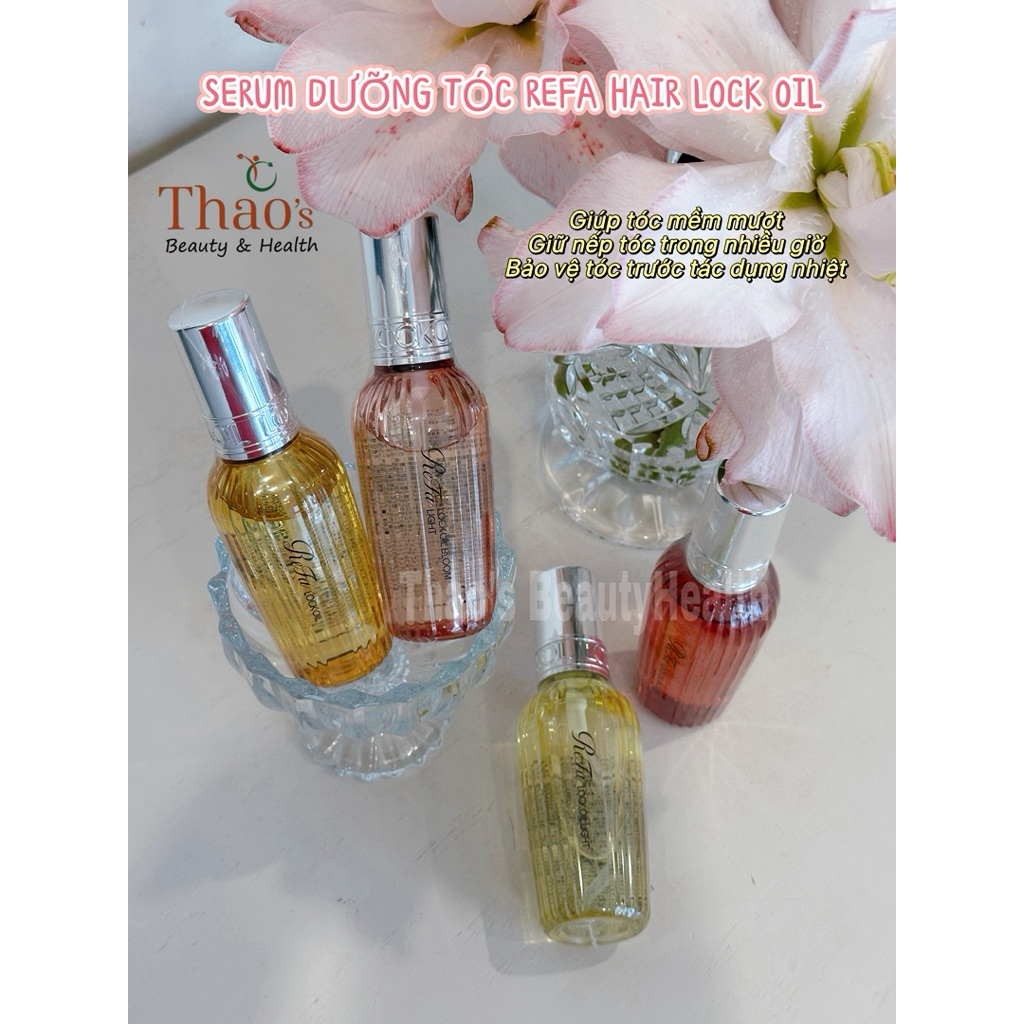 Serum dưỡng tóc Refa Hair Lock Oil (100ml) | Shopee Việt Nam