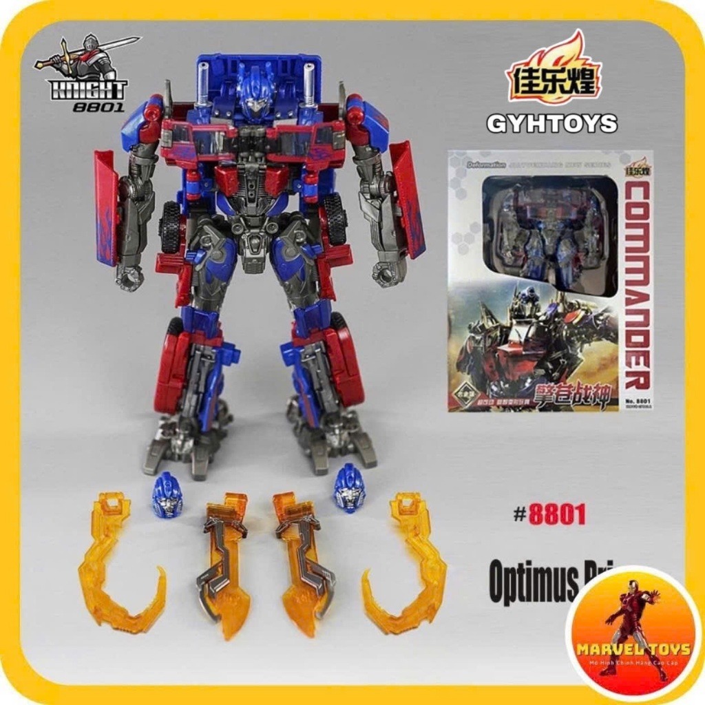 [HÀNG SẴN] Mô Hình Optimus Prime 8801 SS05 18cm GYHTOYS Transformation ...