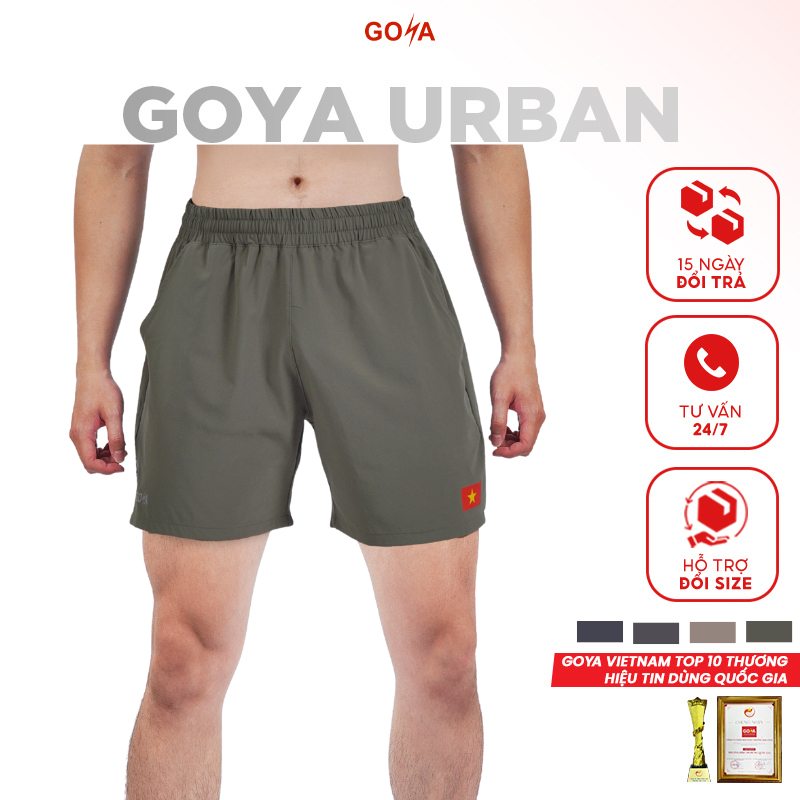 Quần thể thao chạy bộ nam 1 lớp GOYA STASH & GOYA URBAN có túi - Siêu ...