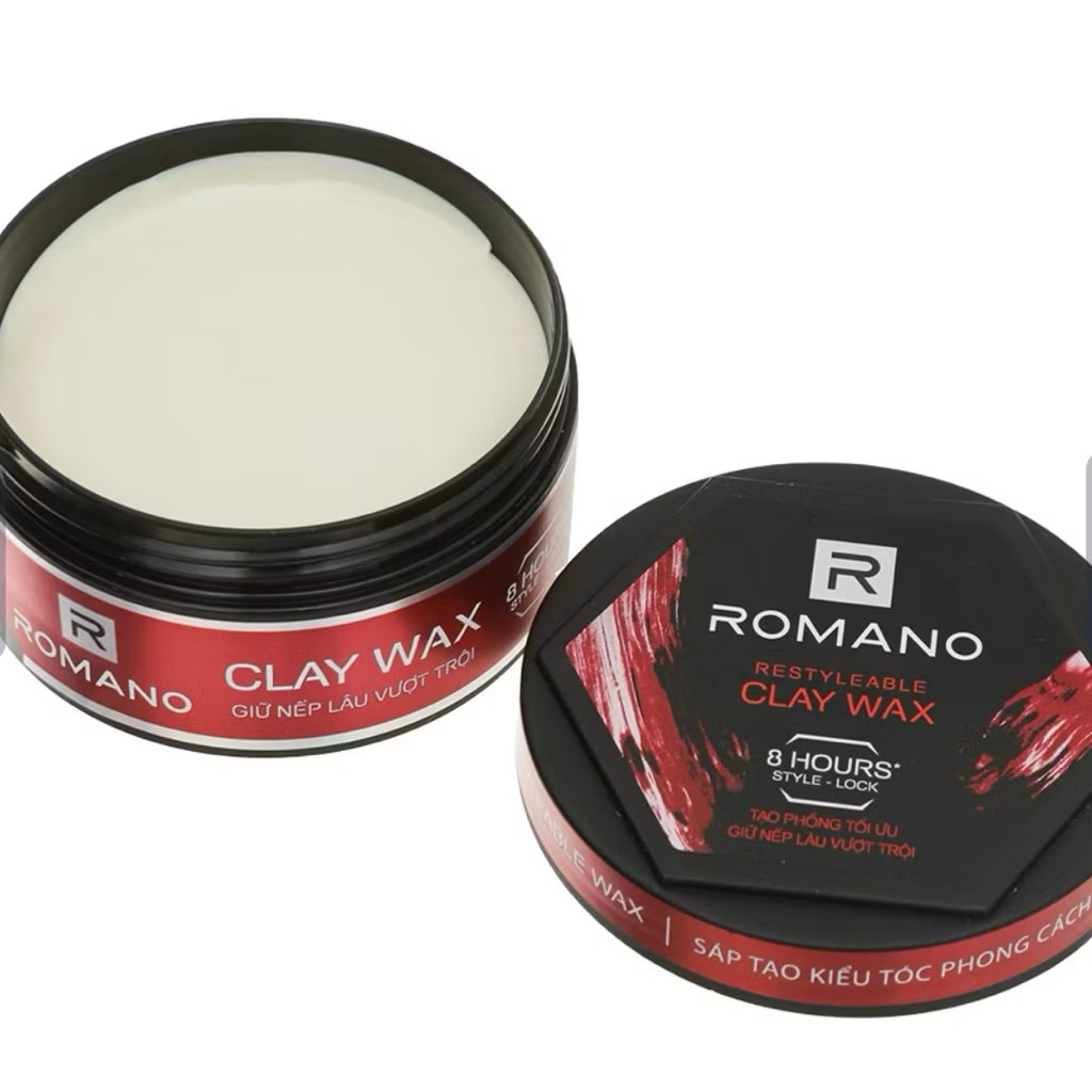 [CHÍNH HÃNG]Sáp vuốt tóc Romano clay wax giữ nếp lâu 68g-TẠP HÓA HUỲNH ...