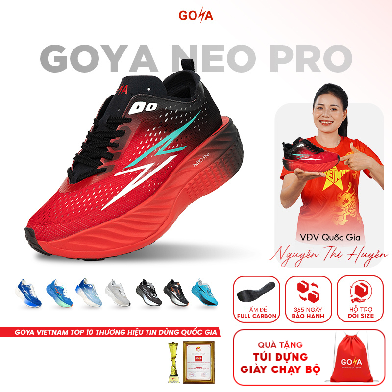 Giày Thể Thao Chạy Bộ Đế Full Carbon Nam Nữ GOYA NEO PRO Năm 2025 - Bức ...