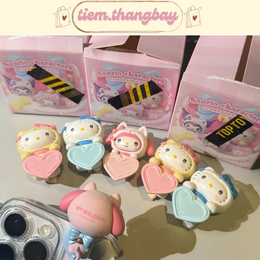(ĐỌC KĨ MÔ TẢ) (CÓ SẴN) (AUTH) BLIND BOX HIPPER MINISO SANRIO ...
