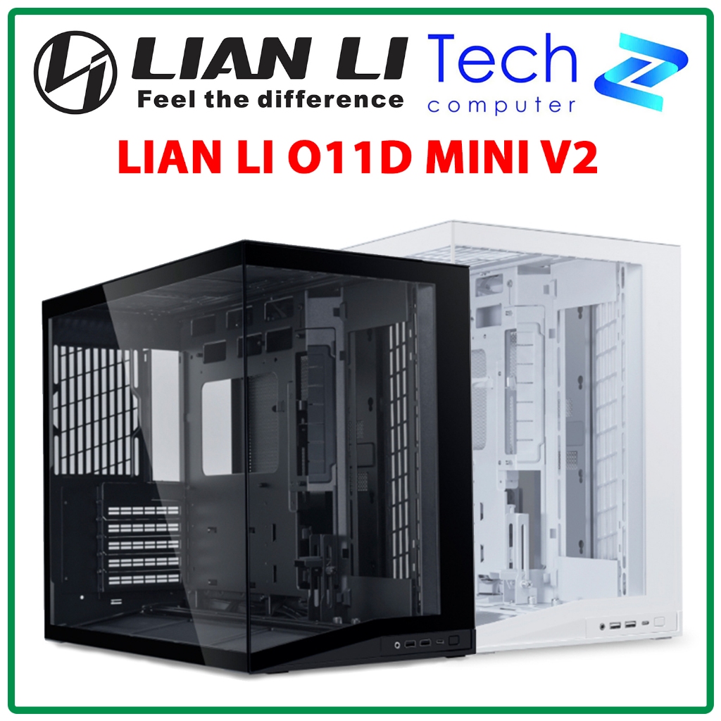 Case Lian Li O11D Mini V2 Hỗ Trợ ATX mATX ITX (Đen / Trắng) | Shopee ...