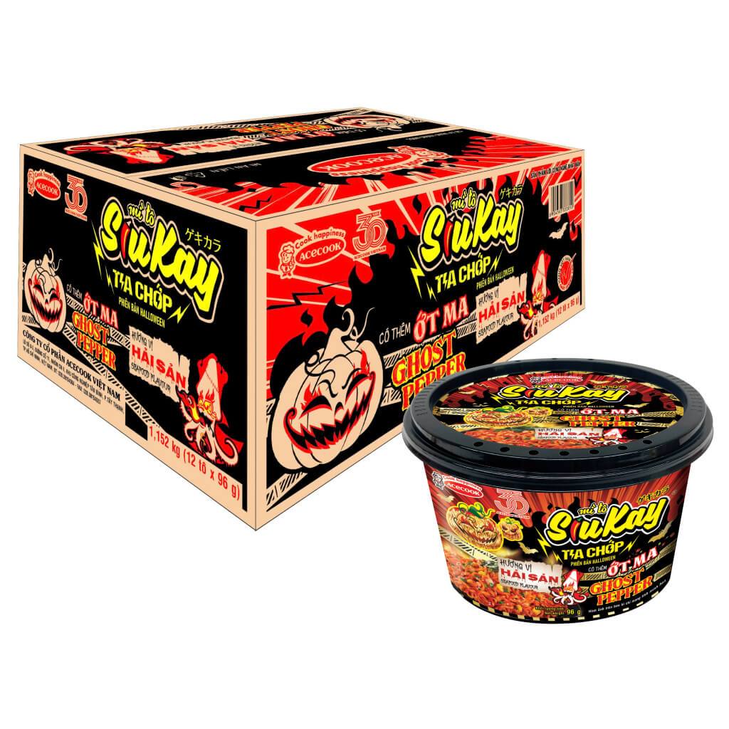 Mì Tô Siu Kay Vị Hải Sản Thùng 12 tô 96gr | Shopee Việt Nam