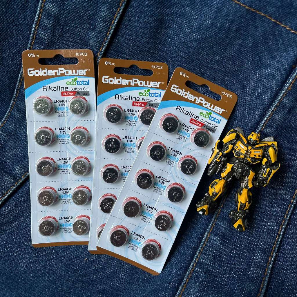 Pin LR44 Golden Power / GOLIGHT (AG13/L1154) Chính Hãng - Dòng Alkaline ...