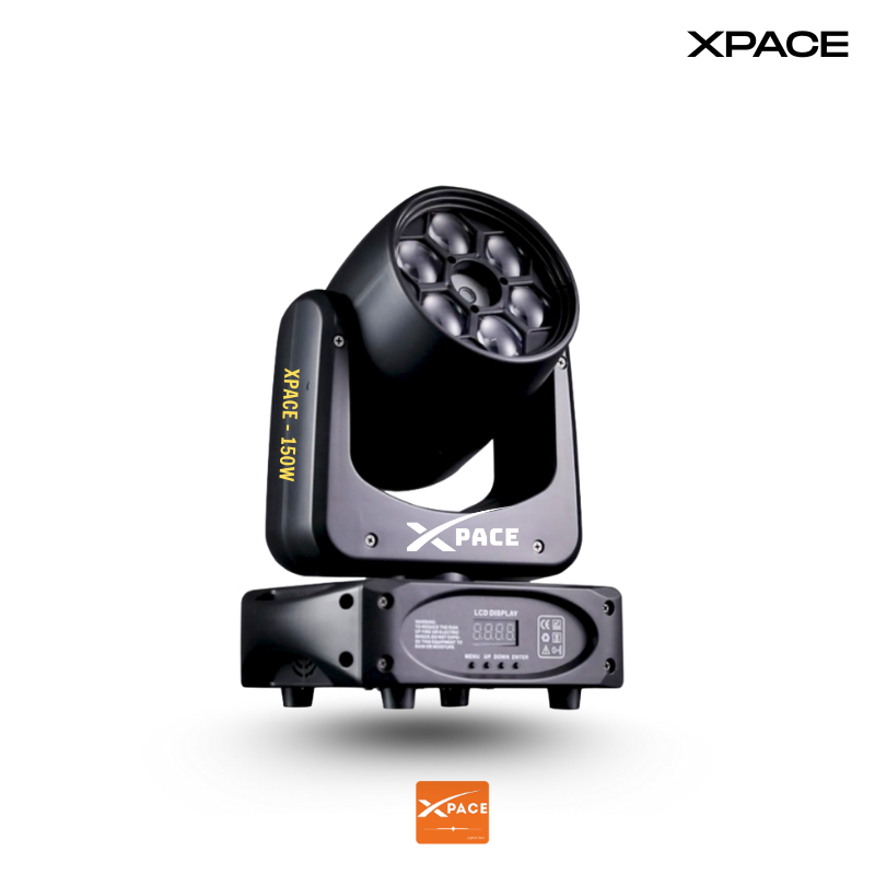Đèn moving XPACE 150w chính hãng dùng cho karaoke, sân khấu, phòng bay ...