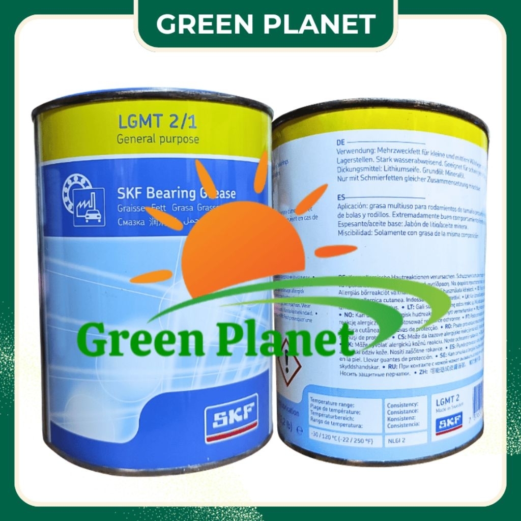 Mỡ SKF LGMT 2/1 ( 1kg ) chịu nhiệt -30 đến 150 độ thời gian ngắn - Đại ...