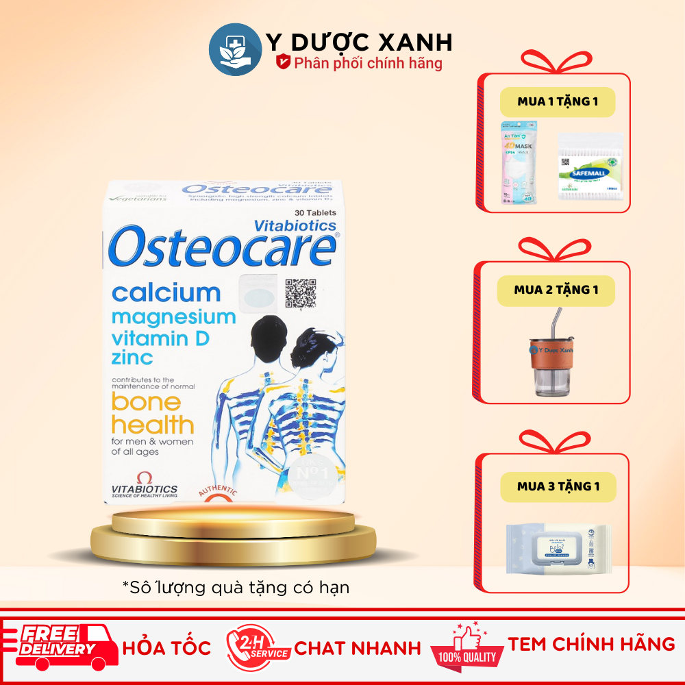 Mua [Chính Hãng] OSTEOCARE Tablets, 30 viên, Bổ sung Calcium cho người ...