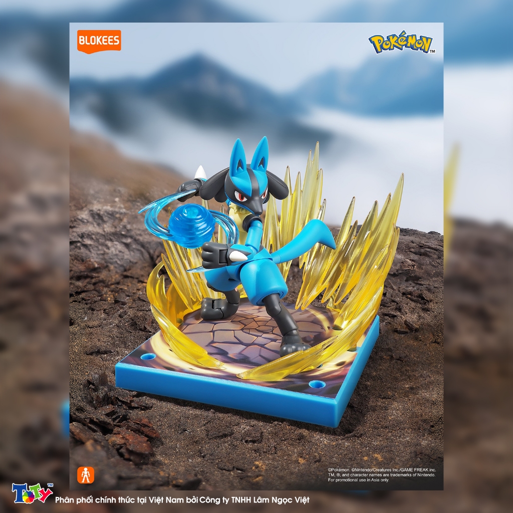 Mô Hình Trang Trí Nhân Vật Pokemon - CV-L - Lucario - Blokees - EP21 ...