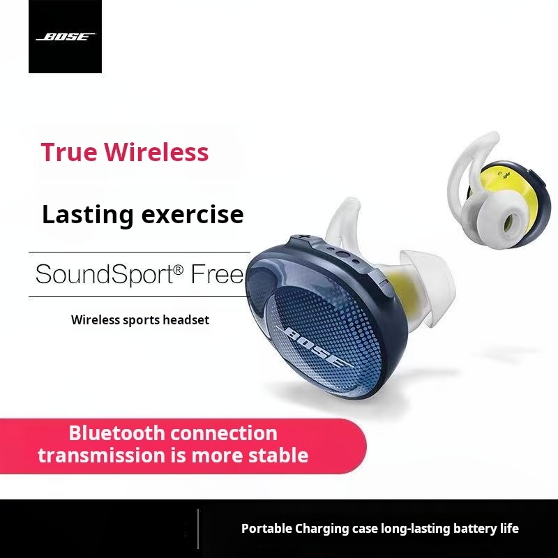 BOSE SoundSport Free Sports Wireless Bluetooth Headphones In-ear ...