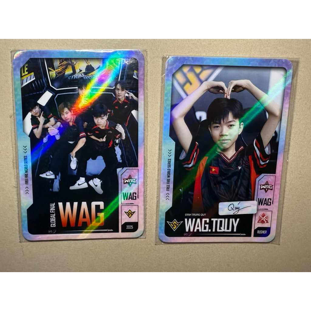 Card Bo Góc Hologram WAG Garena Free Fire | Shopee Việt Nam