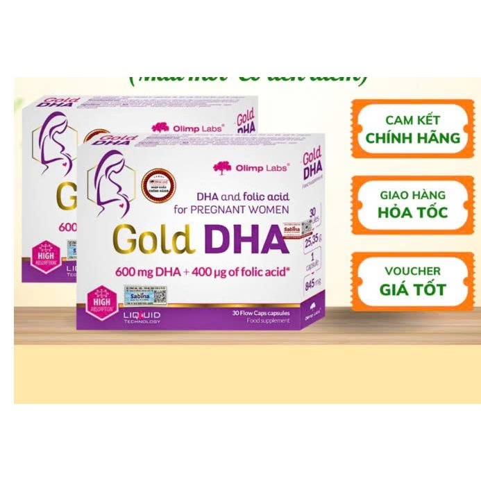 Gold DHA cho bà bầu và sau sinh- Thực phẩm bảo vệ sức khỏe Cho Bà Bầu ...