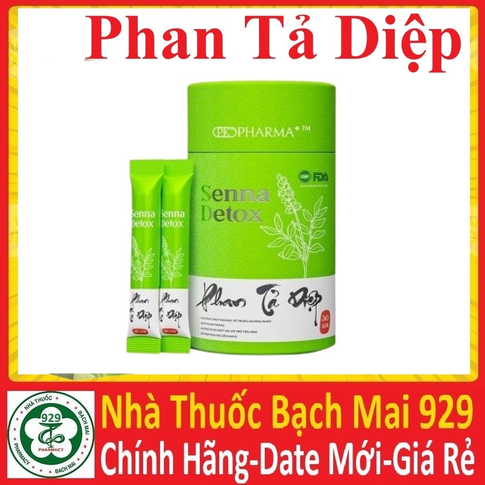 Senna Detox - Phan tả diệp dr lacir hỗ trợ thải độc ruột (hộp 30 gói ...