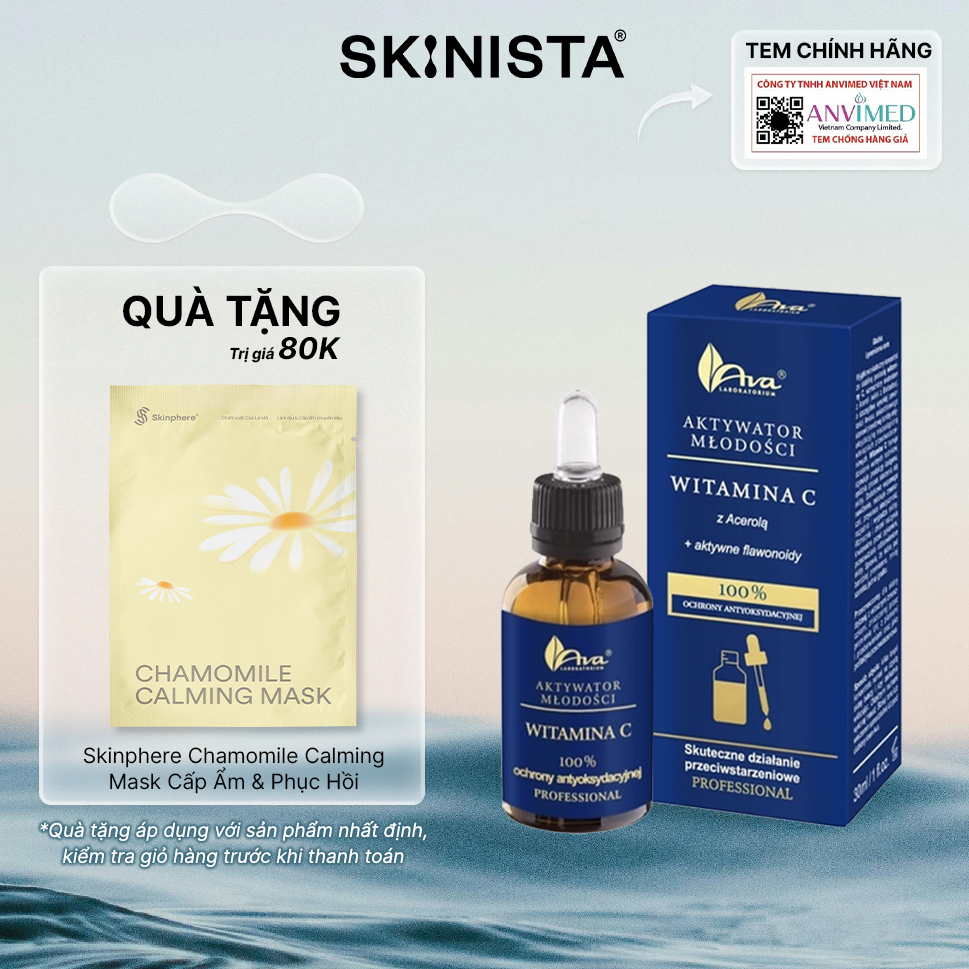 Serum Ava Vitamin C Youth Activator With Acerola Sáng Da, Dưỡng Ẩm ...