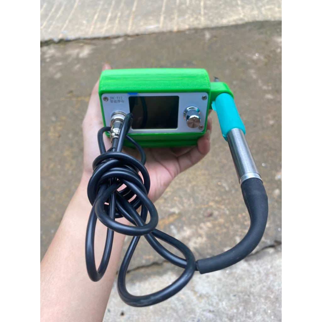 Trạm hàn C245 sử dụng pin Makita, tay cầm kim loại dây chống cháy, kèm ...
