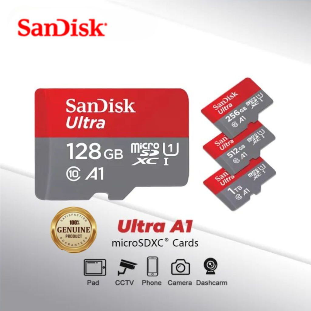 Ultra sd microSD UHS-I Card for Smartphone & Tablets /High-Speed Flash ...