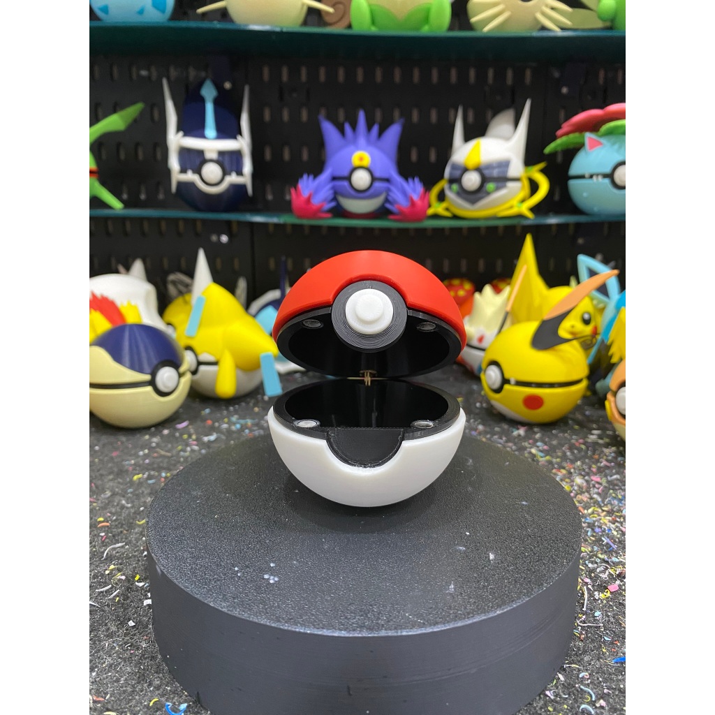 Mô hình Pokeball - Pokeball Open | Shopee Việt Nam