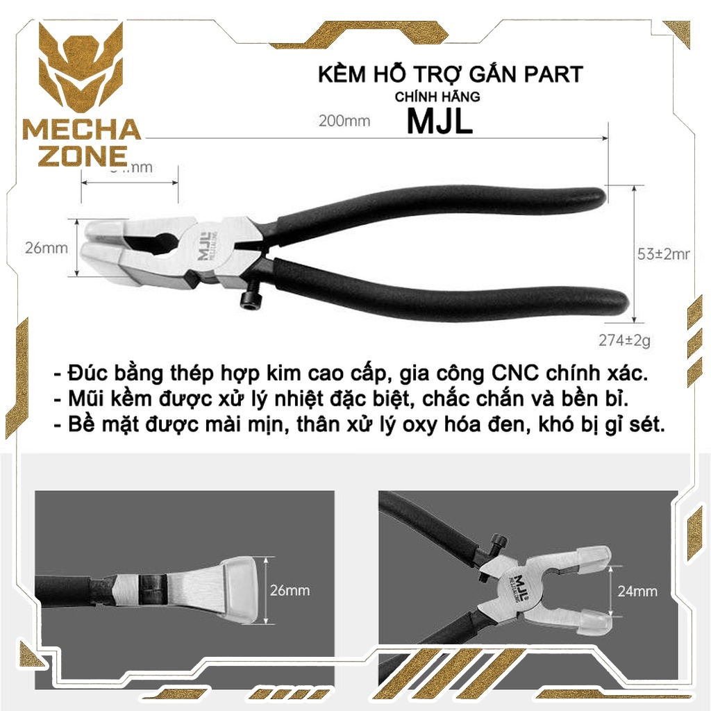 Kìm Kẹp Hỗ Trợ Lắp Ráp Mô Hình - Meijialong (MJL) | Shopee Việt Nam