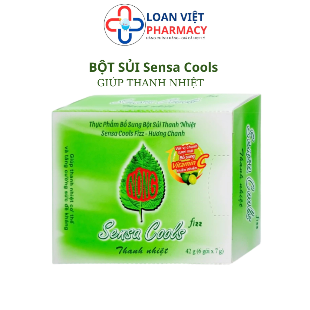Sensa Cools - Bột Sủi Thanh Nhiệt Giá Tốt, Chính Hãng, Chất Lượng ...