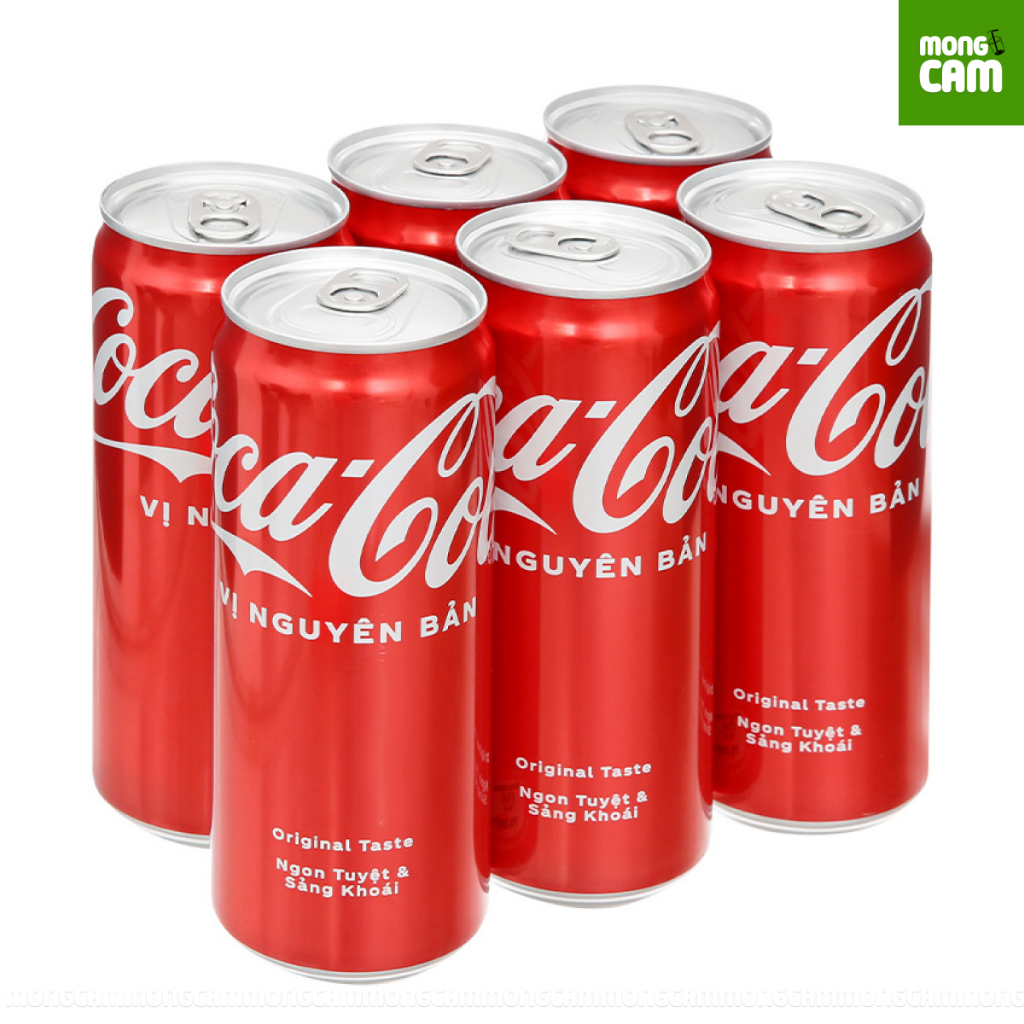 Lốc 6 lon - Thùng 24 lon Nước ngọt Coca Cola lon 320ml | Shopee Việt Nam