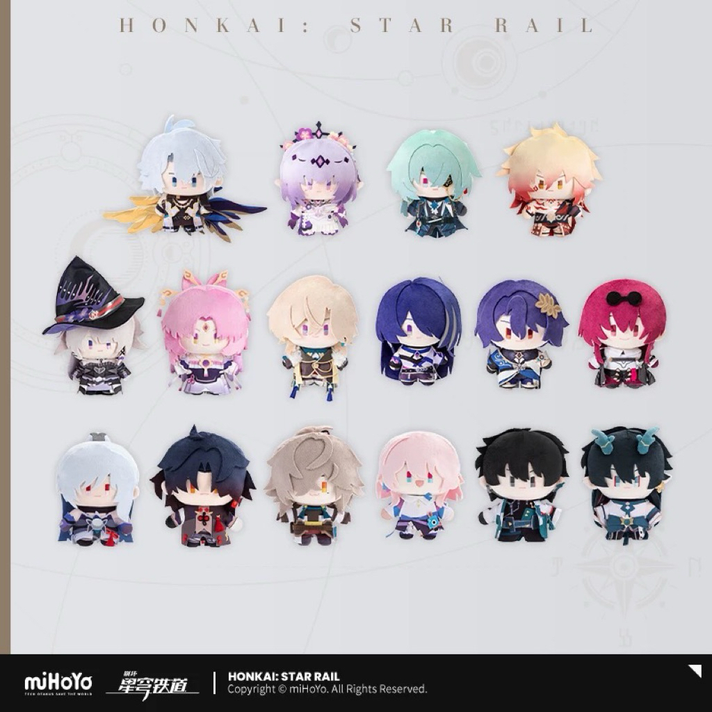 [Pre order/đọc kỹ mô tả] Doll (bông) 15cm Mydei/Phainon/Anaxa/Castorice ...
