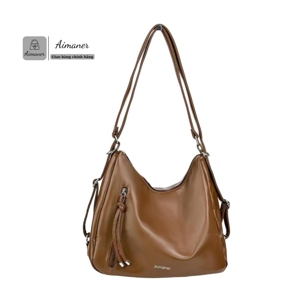 Túi Xách Tote Nữ AIMANE 6604 Da PU Mềm Bóng - Phong Cách Thời Trang Hàn ...