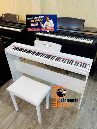 Piano Victor VT02, 88 phím, đàn gỗ âm thanh chất lượng, Kết nối ...