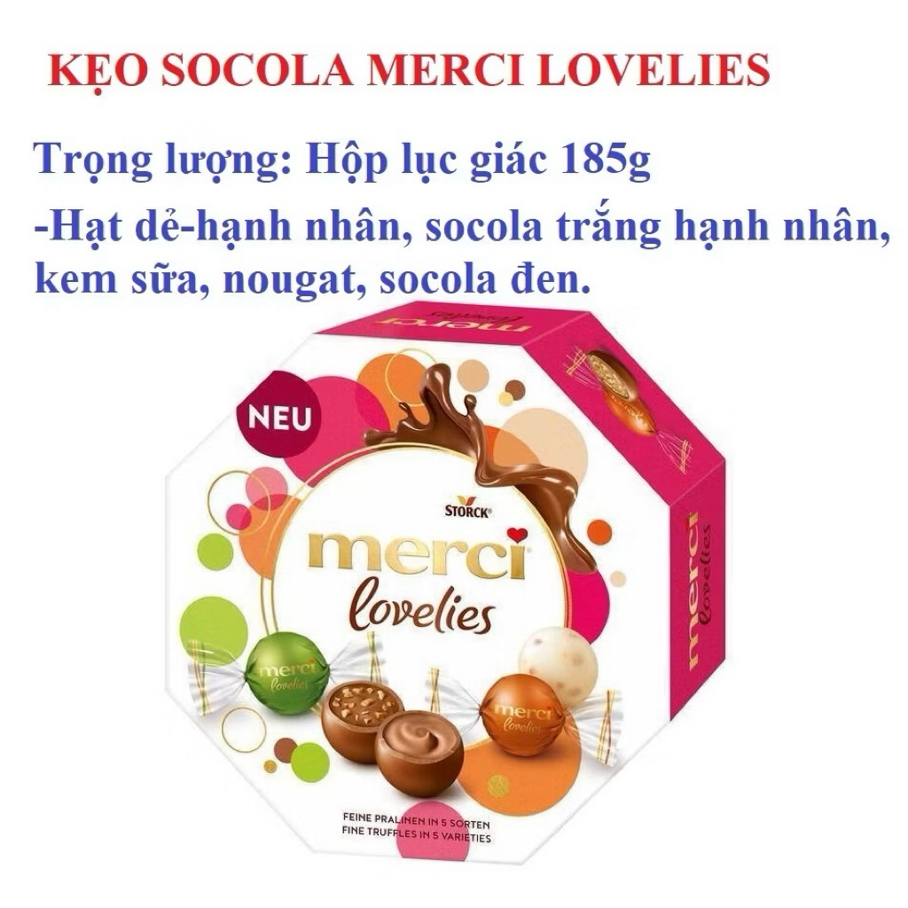 Socola Merci Lovelies Classic 400g | Shopee Việt Nam