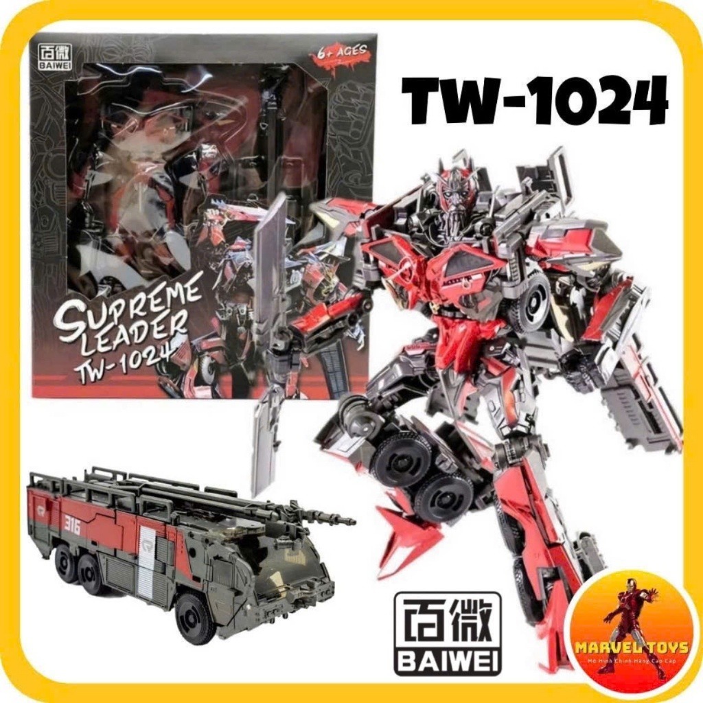 [HÀNG SẴN] Mô Hình Sentinel Prime 18cm Baiwei TW1024 TW1024B SS61 ...